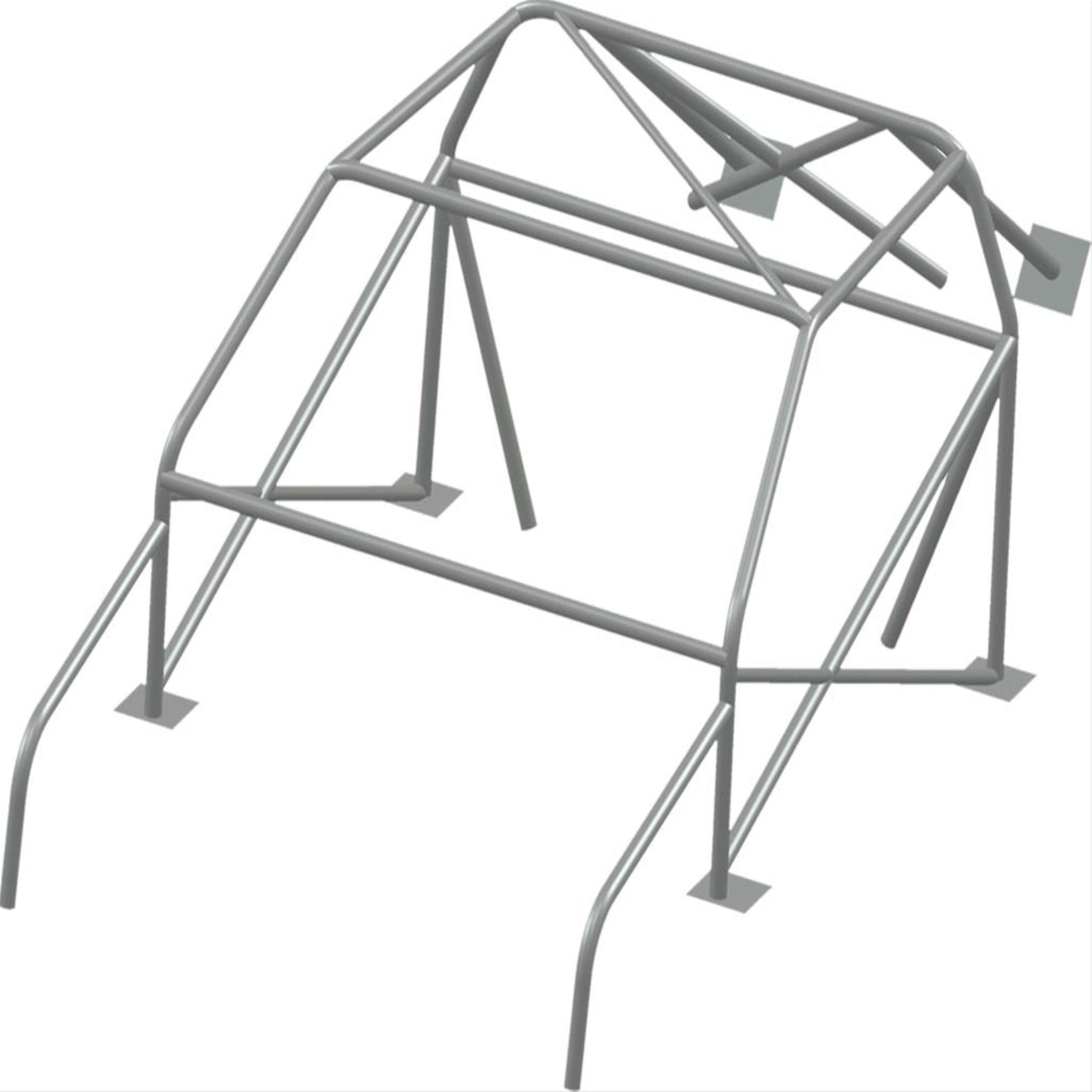 1971-1980 Ford Pinto 12 point roll cage – Heidts Suspension Systems