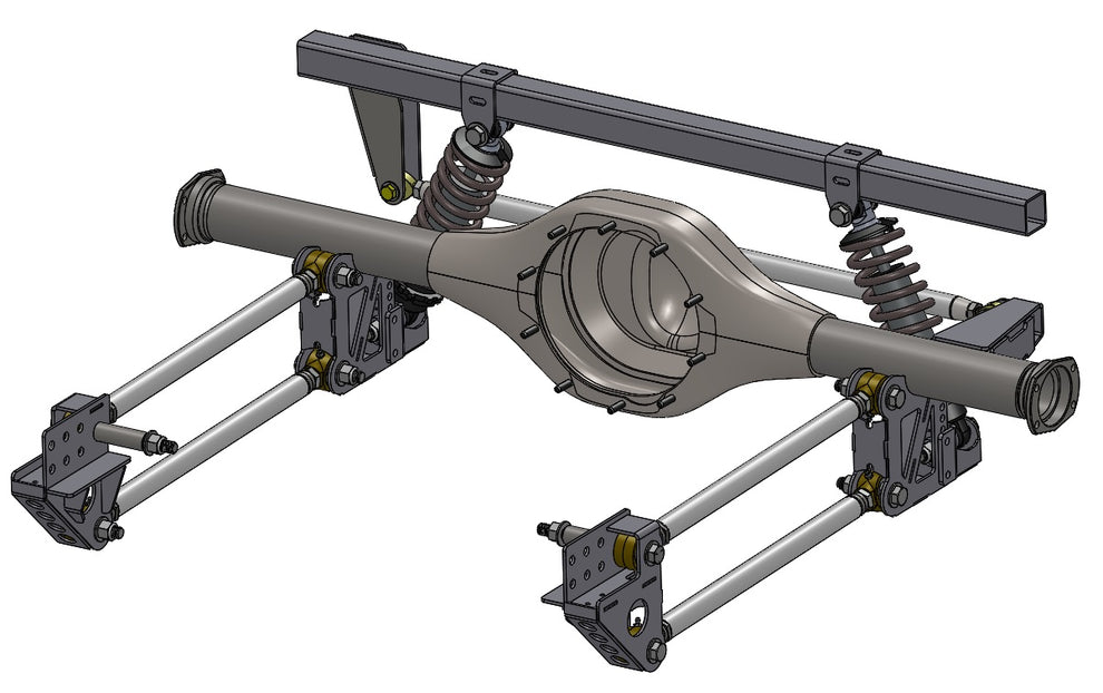 Universal Heavy Duty 4-Link, Low Ride Height – Heidts Suspension Systems
